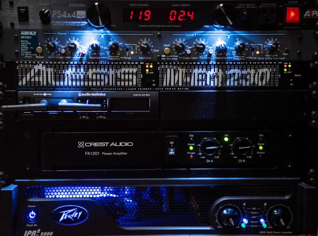 rack front - Ultimate DJ Services